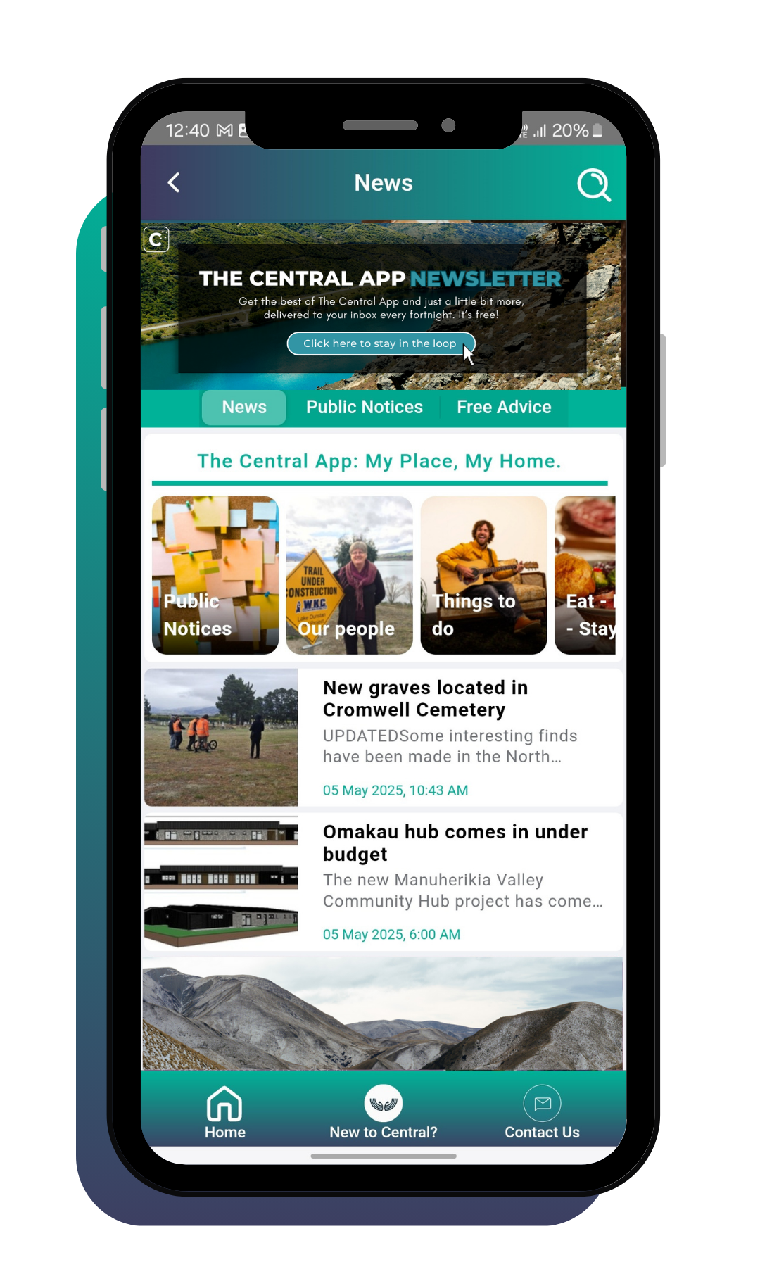 Join The Central App