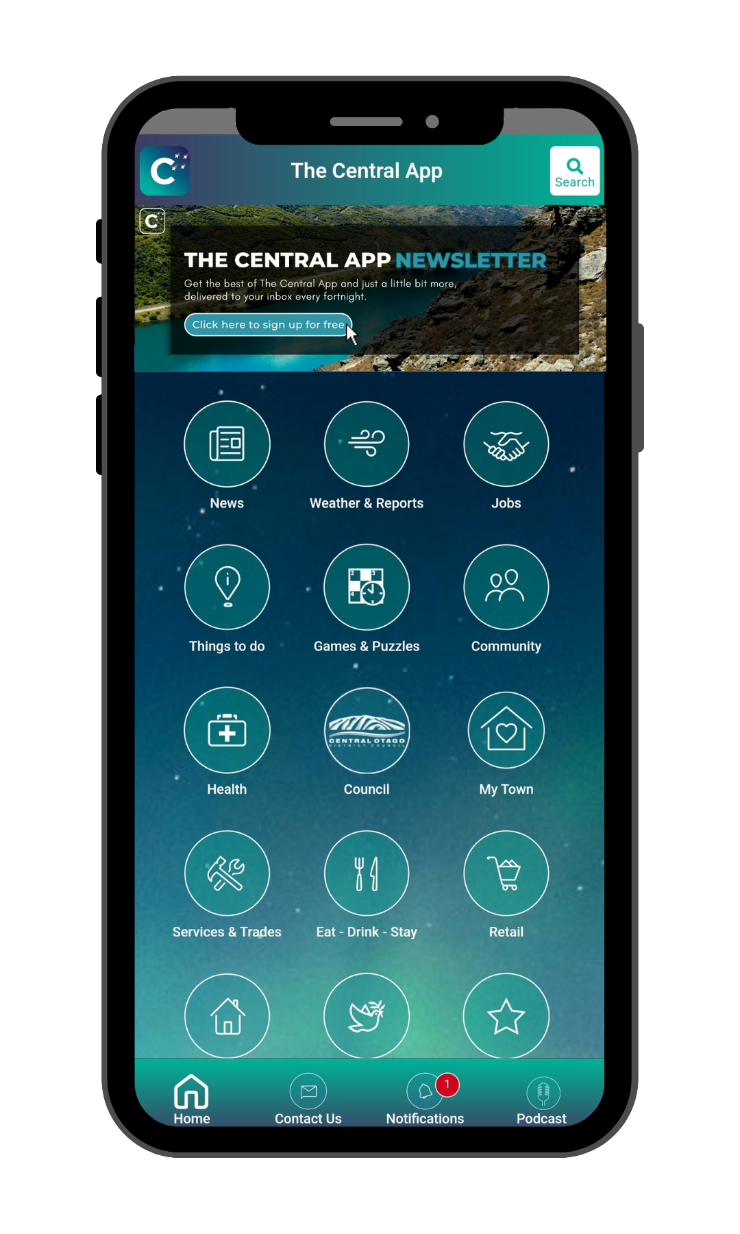 Welcome to The Central App Portal